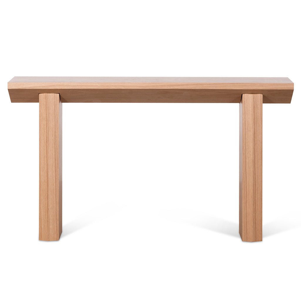 Karumi Oak Console Table - Natural